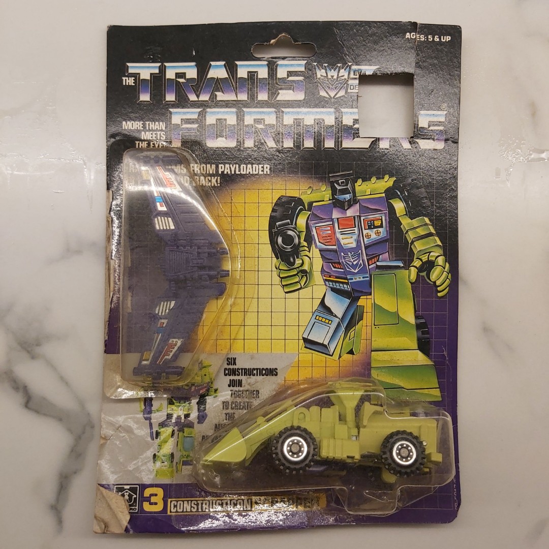 G1 Scrapper Devastator Transformers, Hobbies & Toys, Toys & Games on ...