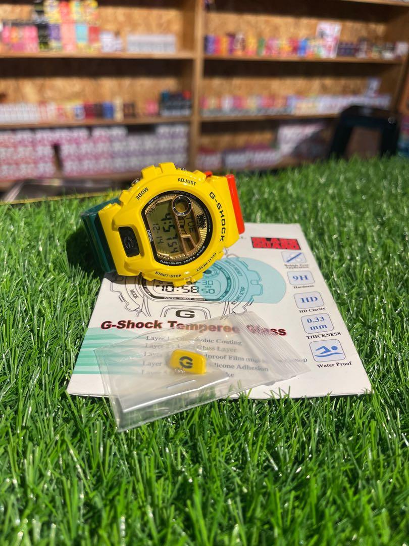 G shock glx 6900 custom rasta , Luxury, Watches on Carousell