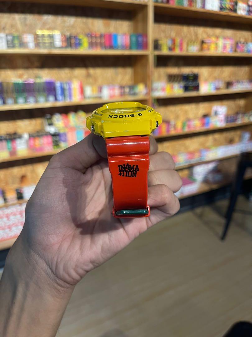 G shock glx 6900 custom rasta , Luxury, Watches on Carousell