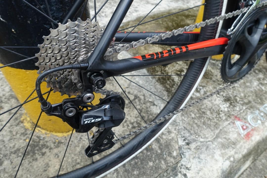 GIANT TCR ADVANCED 2-Spec Advanced 3 40mm deep aero Carbon Wheel Full ...