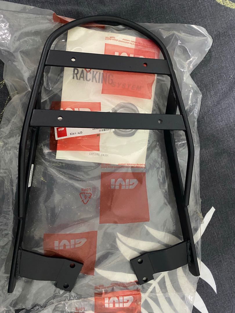 Givi monorack for sniper, Motorcycles, Motorcycle Accessories on Carousell