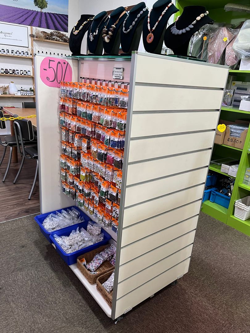 Gondola Display Rack With Wheels, Furniture & Home Living, Furniture ...