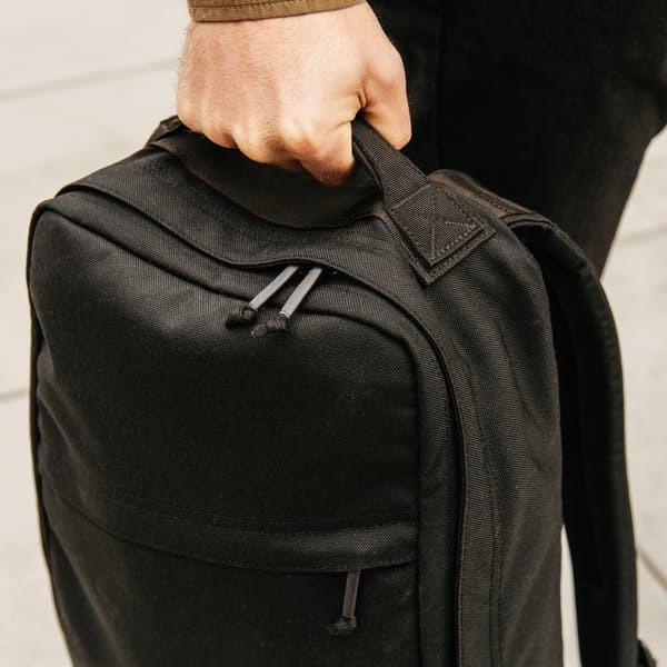 Goruck x Huckberry GR1 1000D Slick 21/26L (MiUSA) - Black (Limited ...