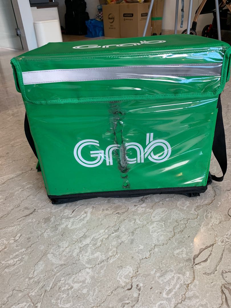 Grab food delivery box, Sports Equipment, Bicycles & Parts, Parts ...