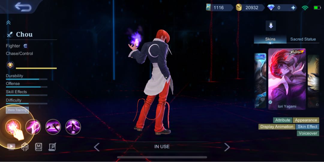 High Win Rate KOF Chou, Video Gaming, Gaming Accessories, Game Gift ...