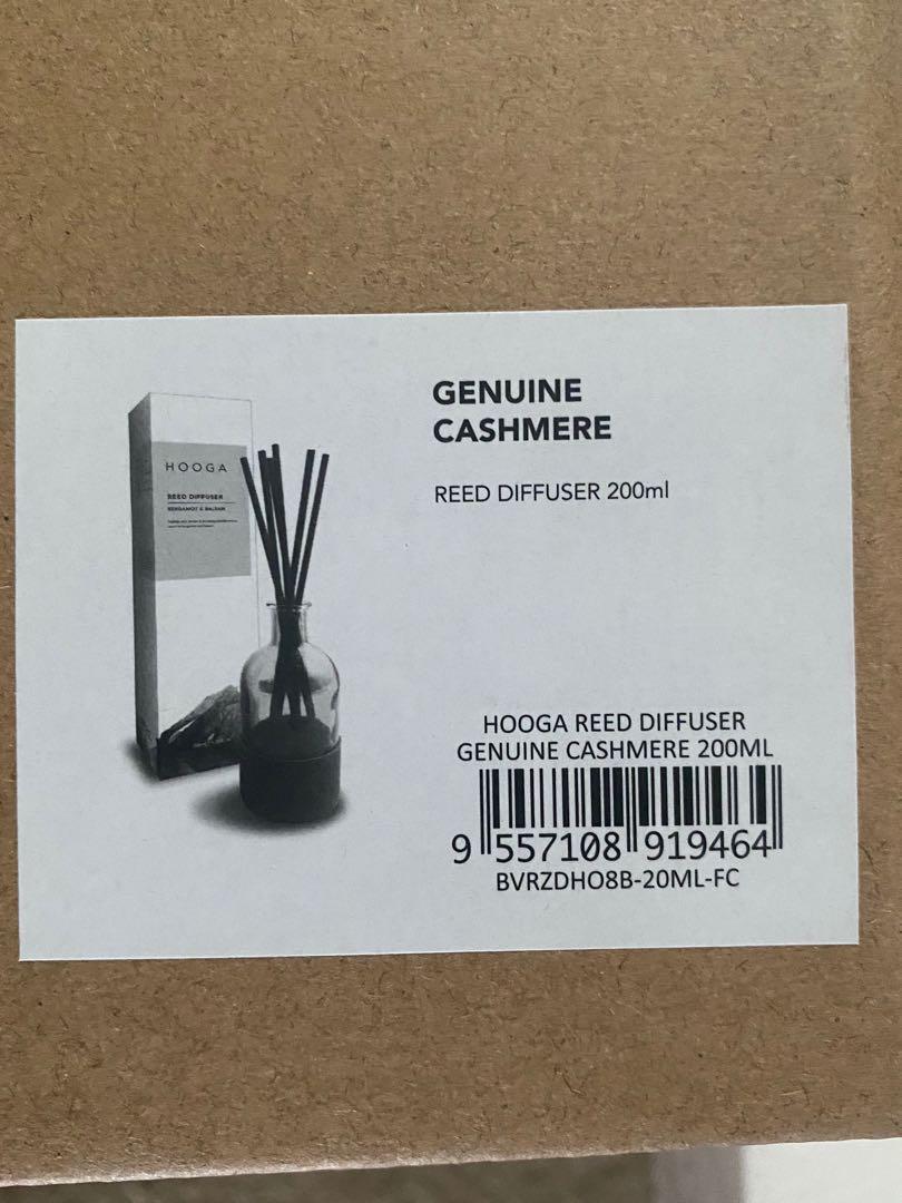 Hooga Reed Diffuser (GENUINE CASHMERE) - BRANDNEW AUG 2023 PRODUCTION ...
