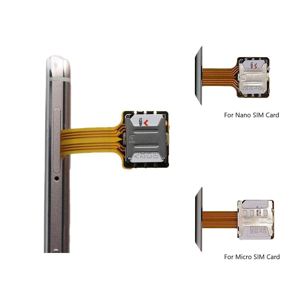 Hybrid Nano SIM Card FPC Extender Adapter for Smartphone Device Using ...