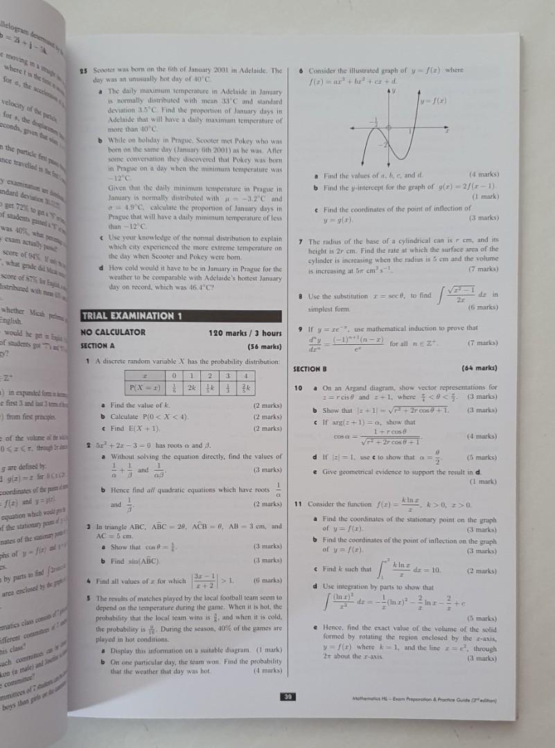 IB Maths Practice Guide, Hobbies & Toys, Books & Magazines, Textbooks ...