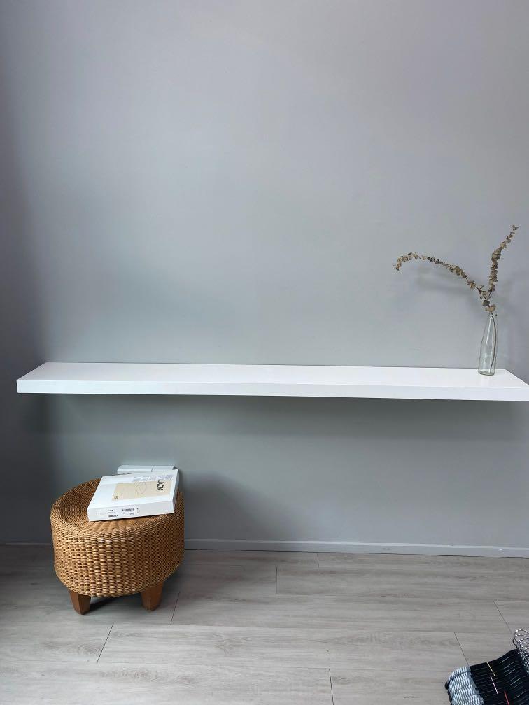 Ikea floating shelf, Furniture & Home Living, Home Decor, Wall Decor on ...