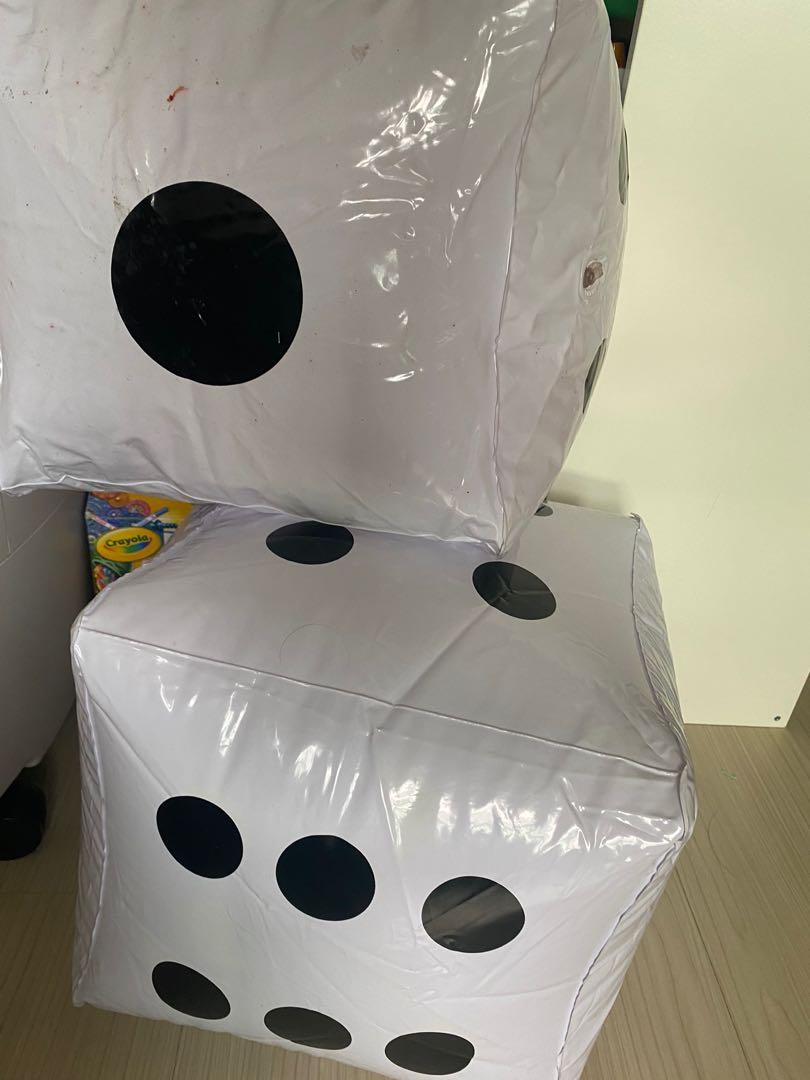 Inflatable Dice, Hobbies & Toys, Toys & Games on Carousell