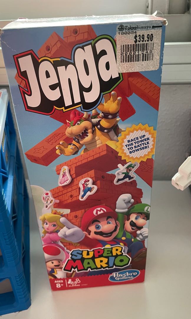 Jenga super mario version, Hobbies & Toys, Toys & Games on Carousell