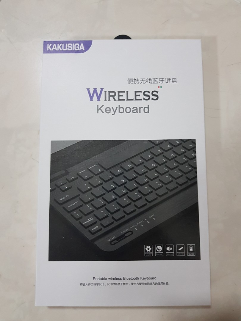 KAKU Universal Bluetooth Wireless Keyboard - Compatible with Windows ...