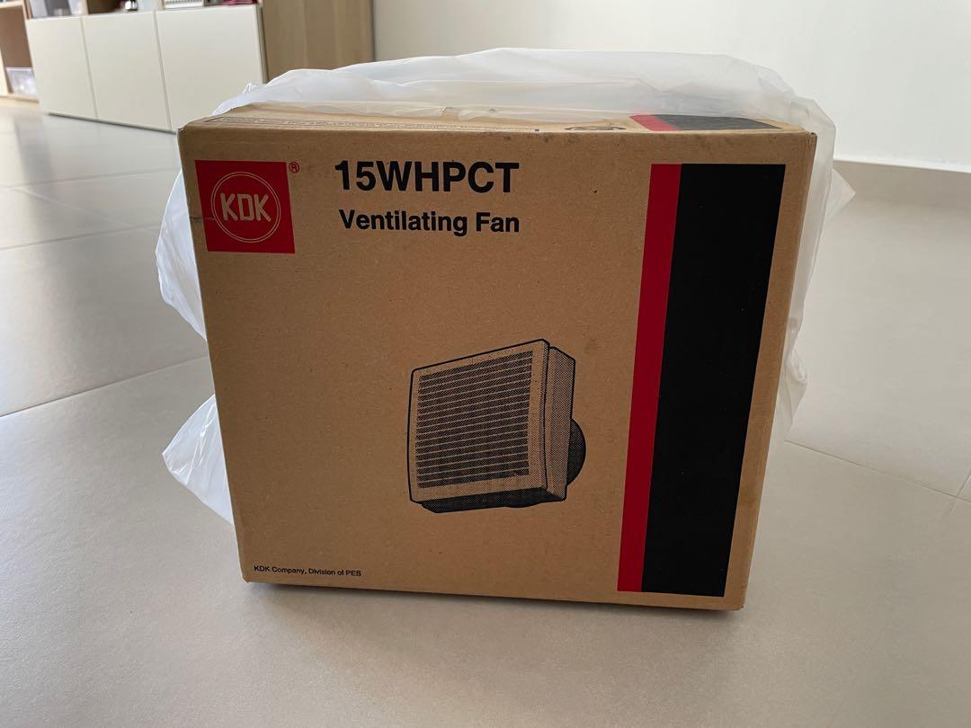 KDK 15WHPCT Ventilation Fan, Furniture & Home Living, Lighting & Fans ...