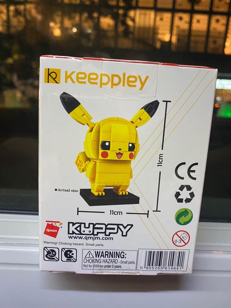 Keeppley Pokémon Pikachu, Hobbies & Toys, Toys & Games on Carousell