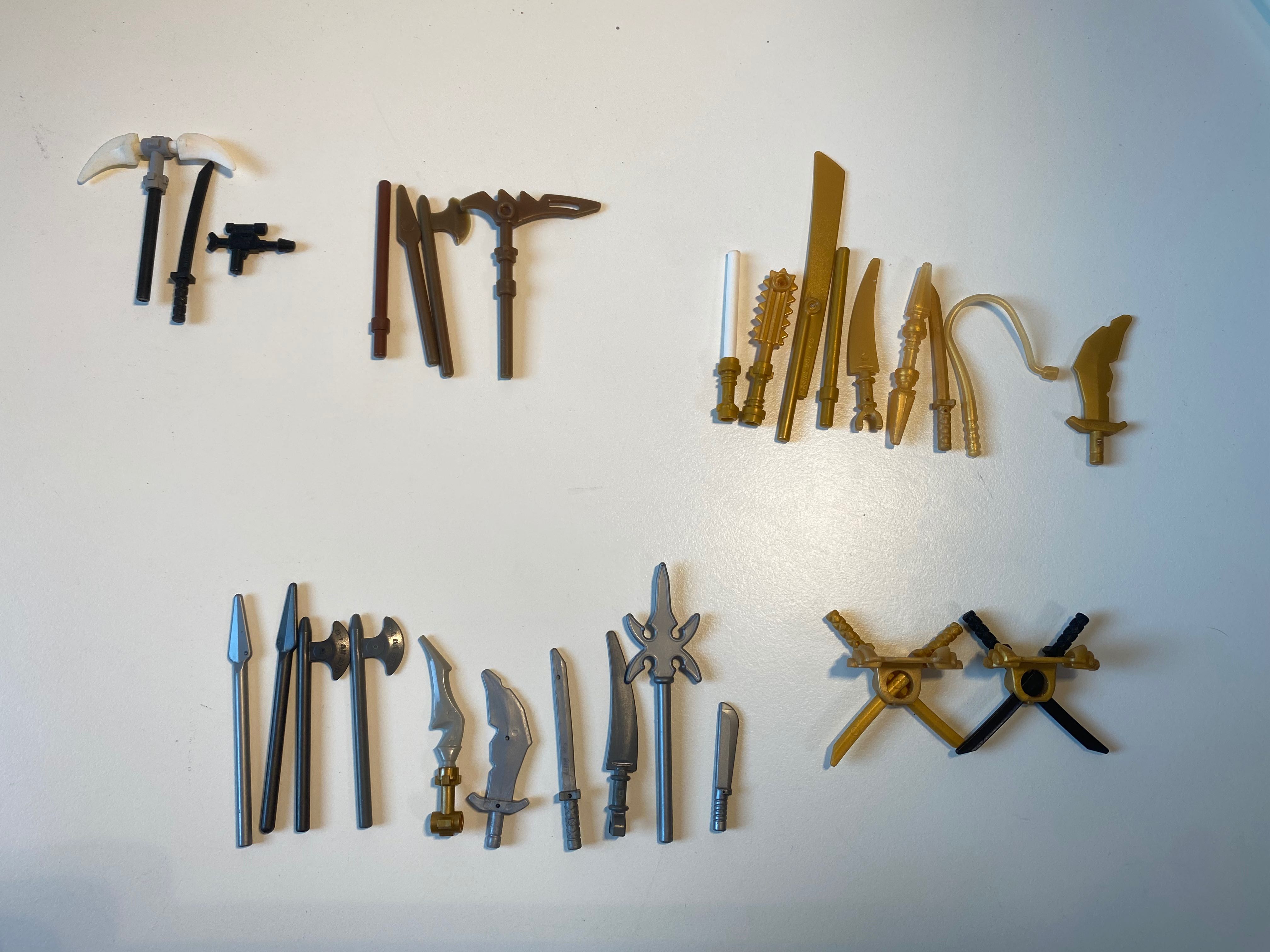 Lego weapons, Hobbies & Toys, Toys & Games on Carousell