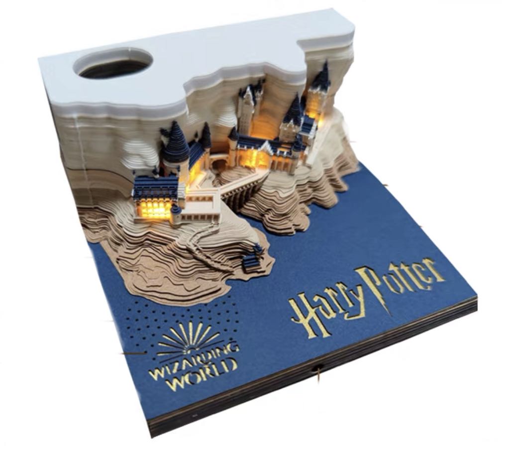 [Limited Stocks] Harry Potter’s 3D Hogwarts Castle Memo/Notepad (Deluxe ...