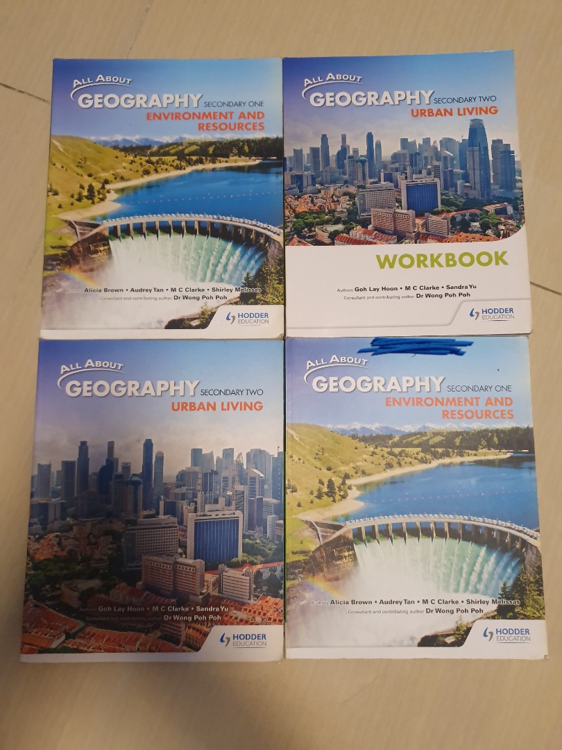 Lower secondary geography textbooks/workbook (sec 1 & sec 2), Hobbies ...