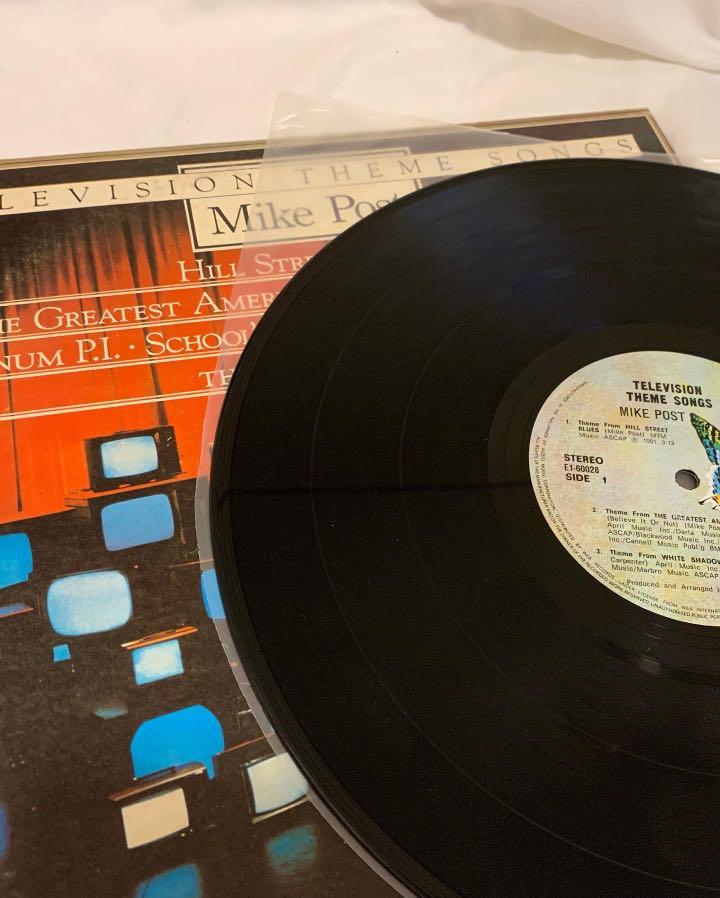 [LP] TELEVISION THEME SONGS - MIKE POST, Hobbies & Toys, Music & Media ...