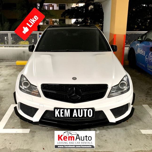 Modded Mercedes C180 CGI 1.6L Turbo Stage 1 Tune Piecha Exhaust C63 ...