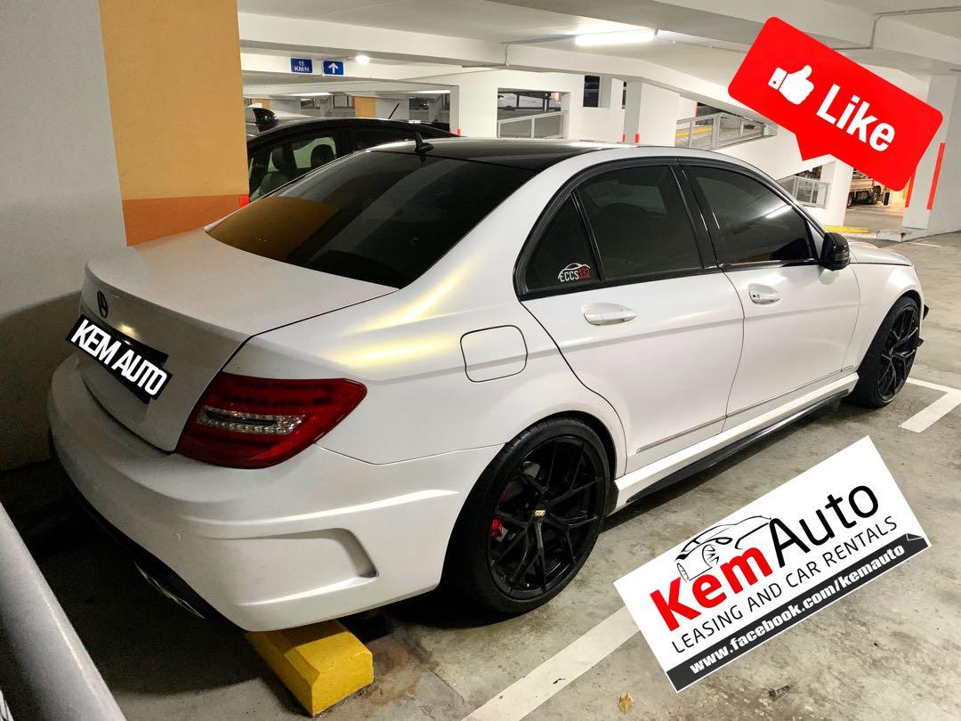 Modded Mercedes C180 CGI 1.6L Turbo Stage 1 Tune Piecha Exhaust C63 ...