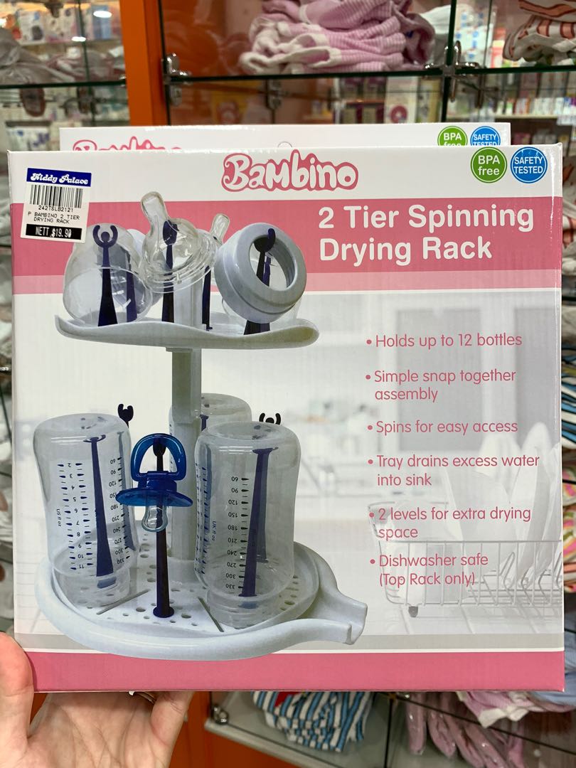 Milk bottles drying rack, Babies & Kids, Nursing & Feeding ...