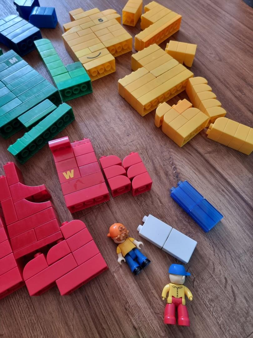 Box of duplo-compatible blocks, Hobbies & Toys, Toys & Games on Carousell