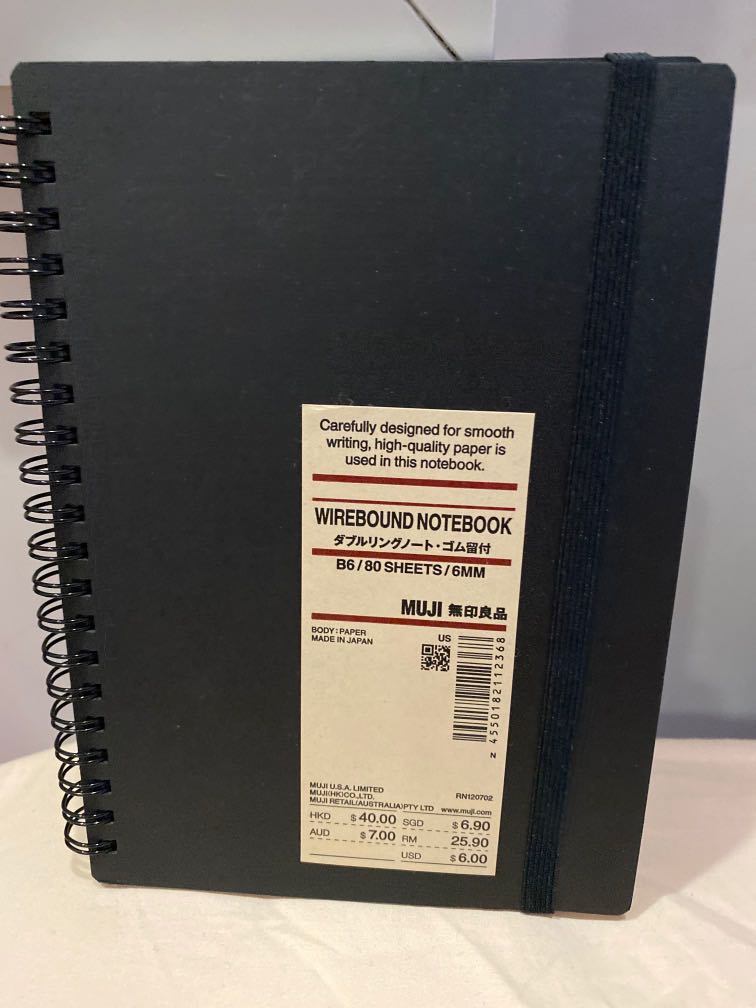 MUJI notebook, Hobbies & Toys, Stationery & Craft, Stationery & School ...