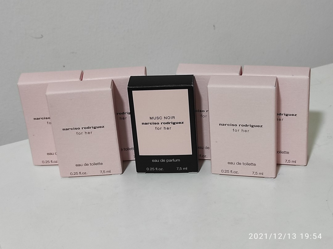 Narciso Rodriguez sample miniature travel 7.5ml, Beauty & Personal Care ...