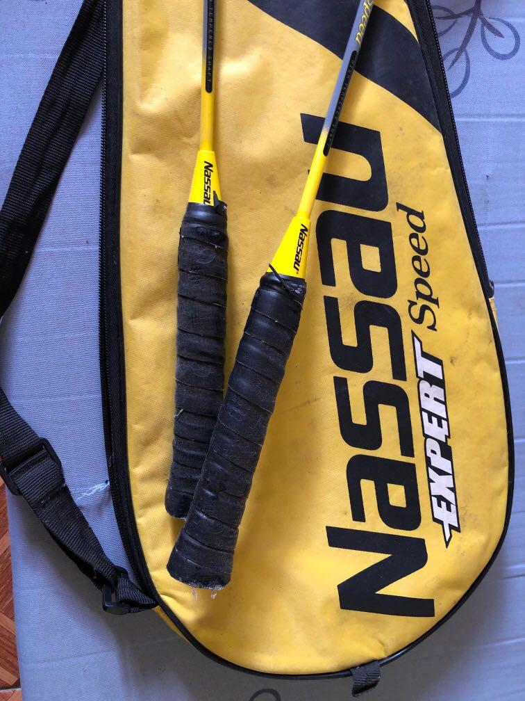 Nassau badminton set, Sports Equipment, Sports & Games, Racket and Ball ...