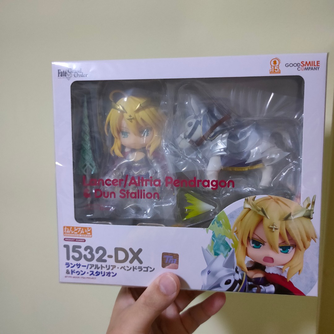 Nendoroid No.1532-DX Lancer/Altria Pendragon & Dun Stallion - Fate/Grand Order, Hobbies & Toys ...