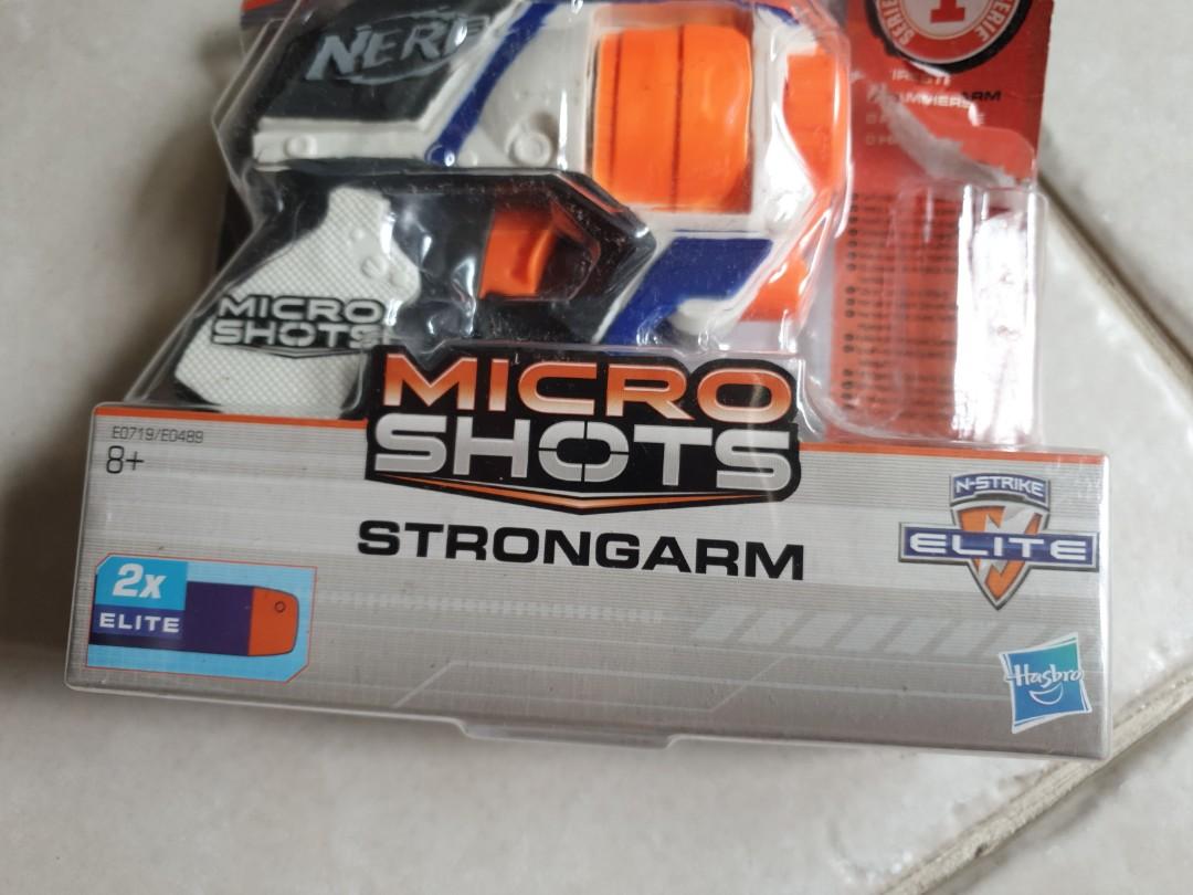 Nerf Micro Shots N-Strike Elite, Hobbies & Toys on Carousell