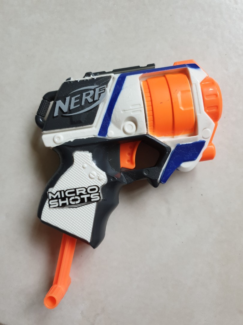 Nerf Micro Shots N-Strike Elite, Hobbies & Toys on Carousell