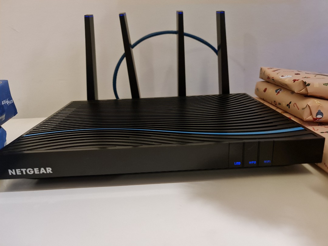 Netgear nighthawk x8 network router, Computers & Tech, Parts ...