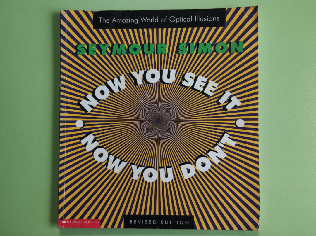 Now You See It Now You Don't | Optical Illusions | Preloved, Hobbies ...