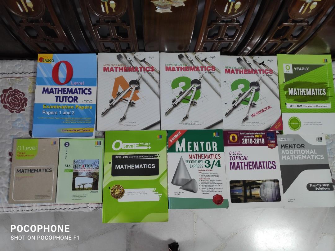 O Levels Express Textbooks, Supplementary and Assessment Books, Hobbies ...