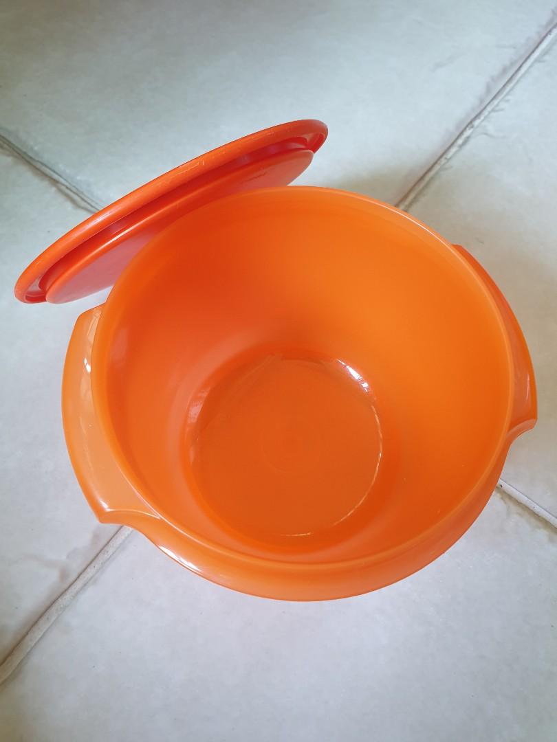 Orange Tupperware Container, Furniture & Home Living, Kitchenware ...