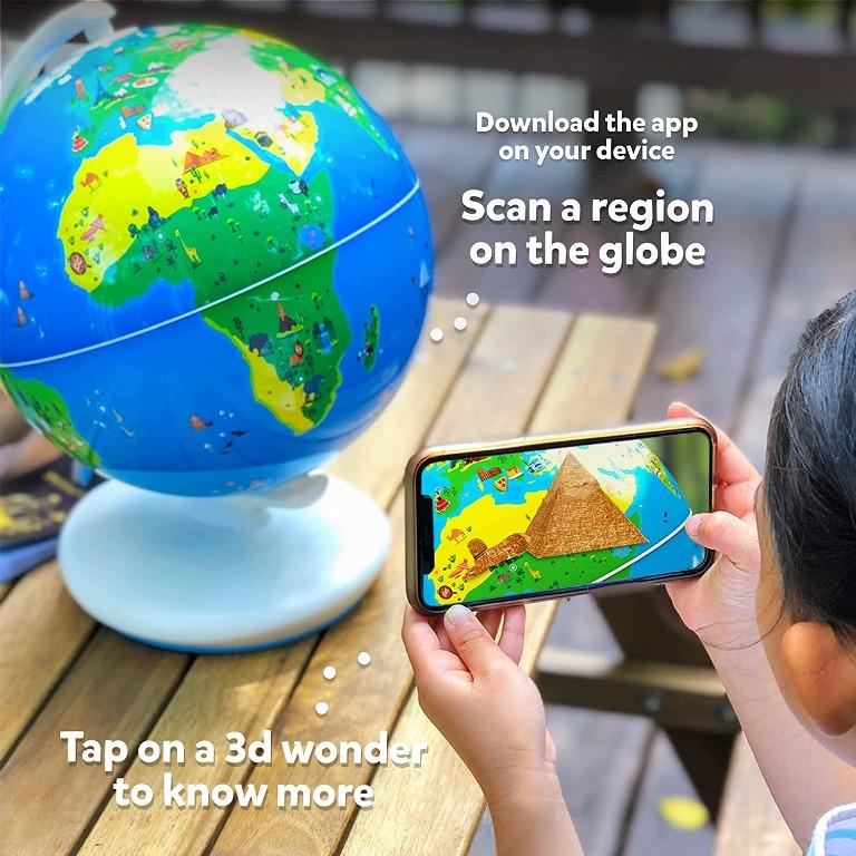 Orboot Earth by PlayShifu (App Based): Interactive AR Globe For Kids ...