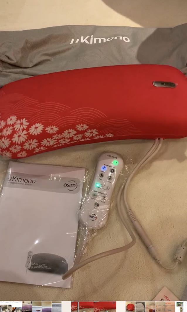 Osim uKimono and Mini uKimono, Health & Nutrition, Massage Devices on ...
