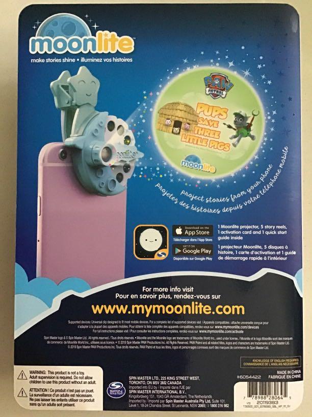 Moonlite Paw patrol storybook projector gift pack, Hobbies & Toys, Books & Magazines, Children's ...