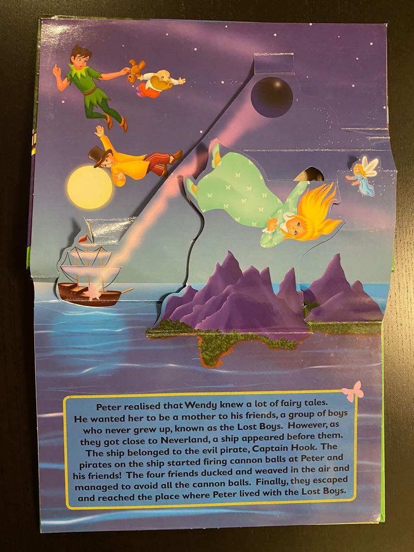 Peter Pan Pop Up Book, Hobbies & Toys, Books & Magazines, Children's ...
