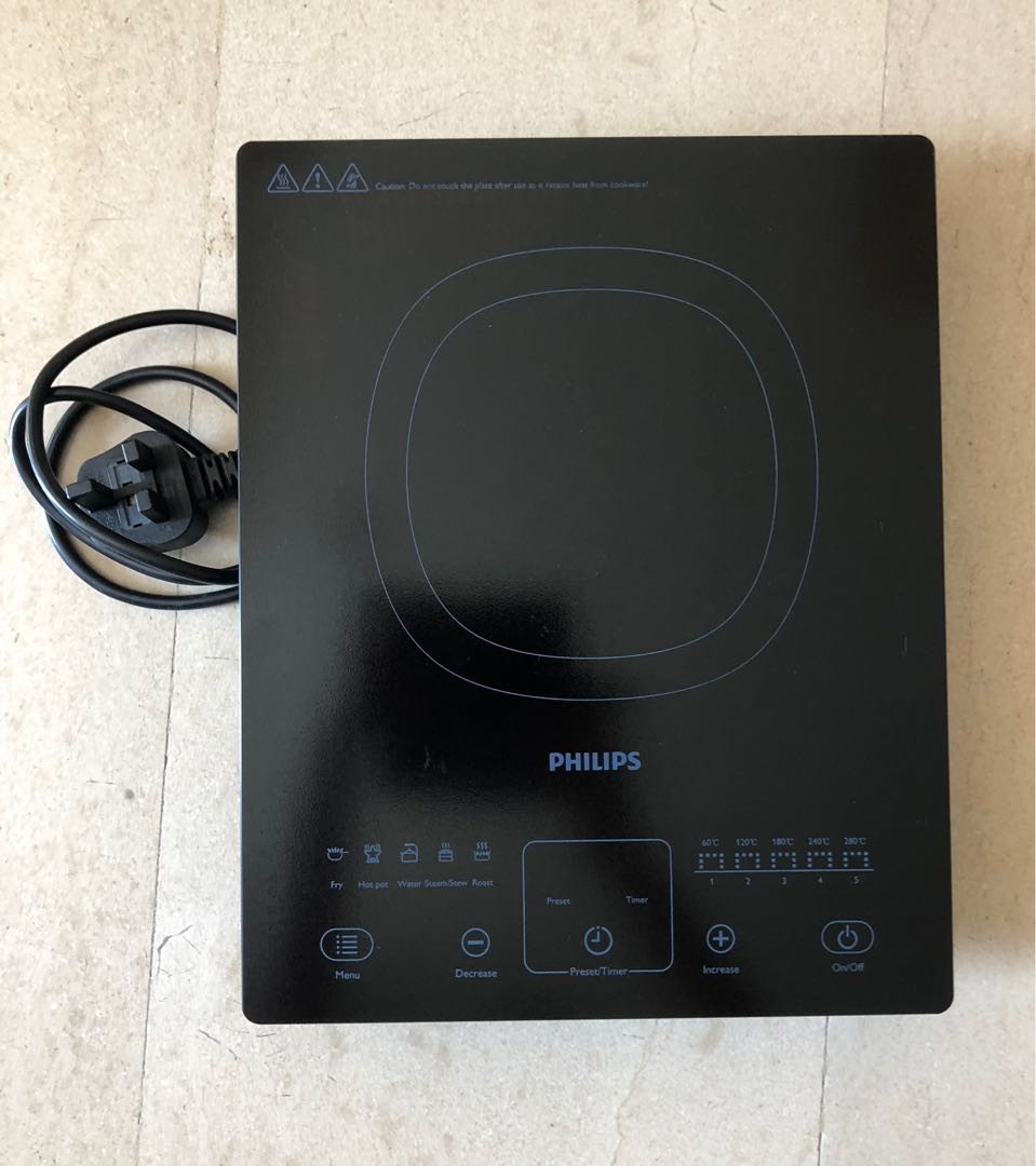 Philips induction cooker, TV & Home Appliances, Kitchen Appliances ...