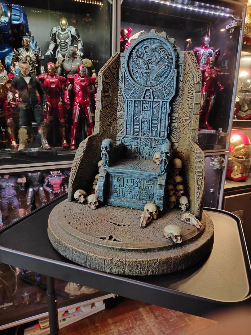 Rare custom 1/6 Predator's throne AVP ver diorama base #hot toys ...