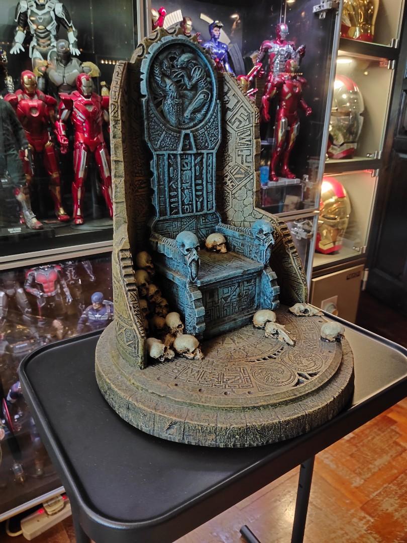 Rare custom 1/6 Predator's throne AVP ver diorama base #hot toys ...