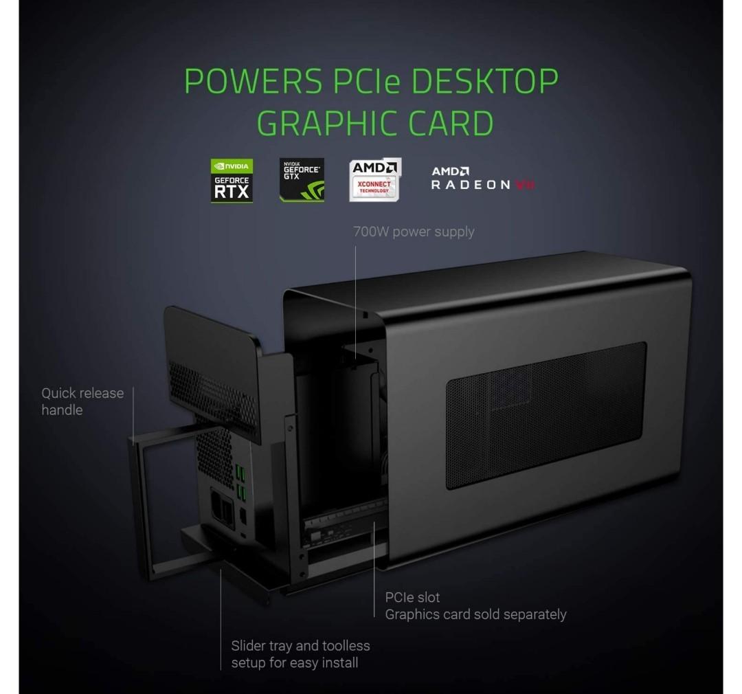 Razer Core X Chroma eGPU, Computers & Tech, Laptops & Notebooks on ...