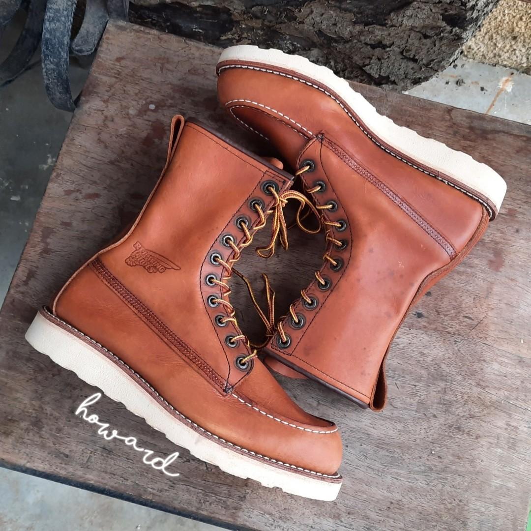 Red Wing 877 Oro Legacy Moc Toe Redwing, Men's Fashion, Footwear, Boots ...
