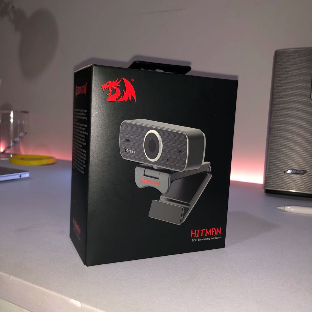 Redragon Hitman USB Streaming Webcam FHD 1080P, Computers & Tech, Parts ...