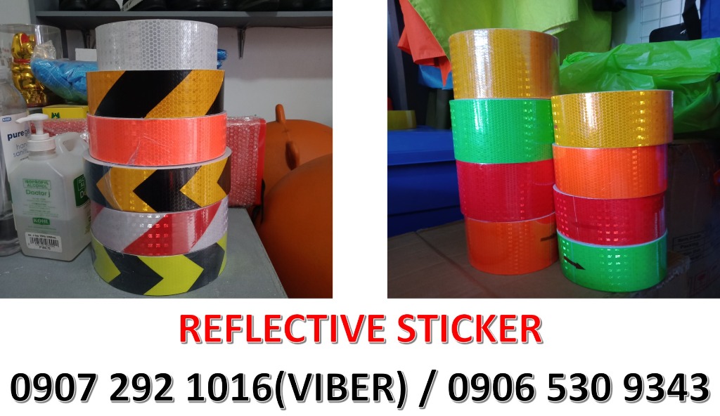 Reflective/Reflectorized sticker 2, Commercial & Industrial ...