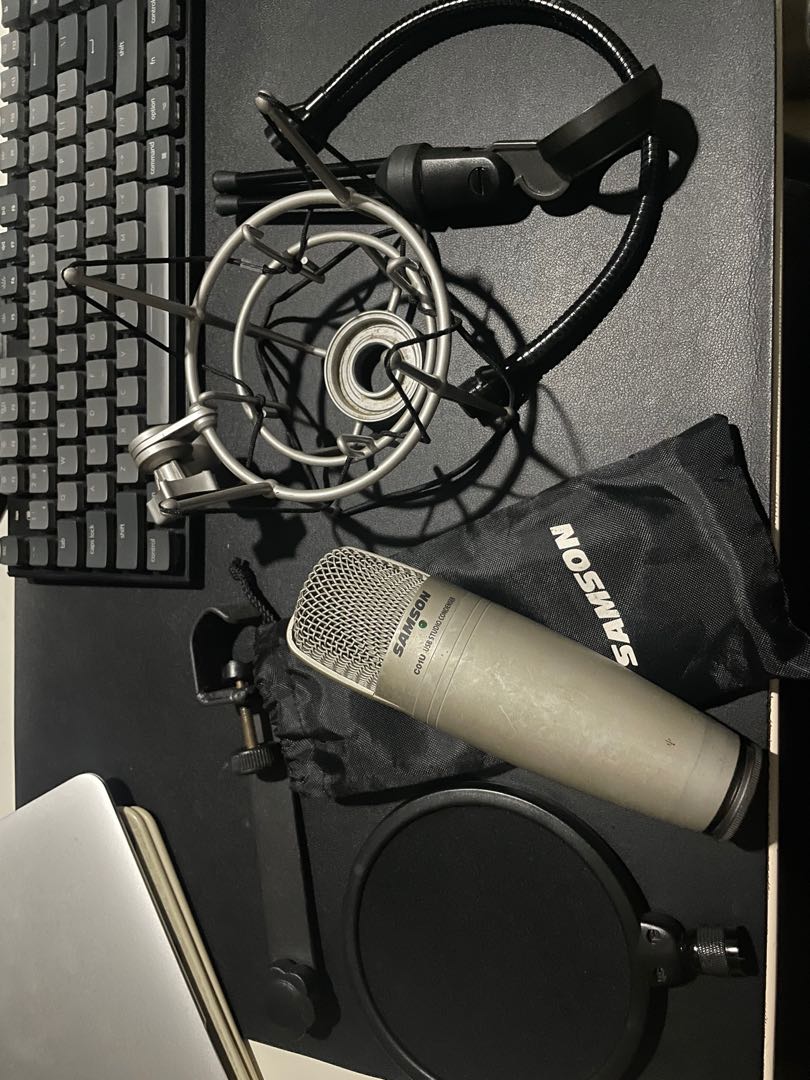 Samson CO1U Condenser Microphone, Audio, Microphones on Carousell