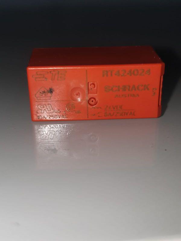 SCHRACK Power PCB Relay, RT424024, TV & Home Appliances, Electrical ...