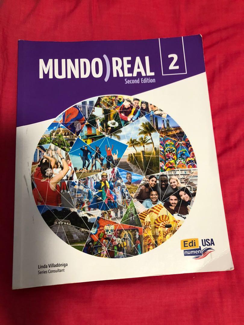 Sec 2 Spanish Textbook Mundo Real 2, Hobbies & Toys, Books & Magazines ...